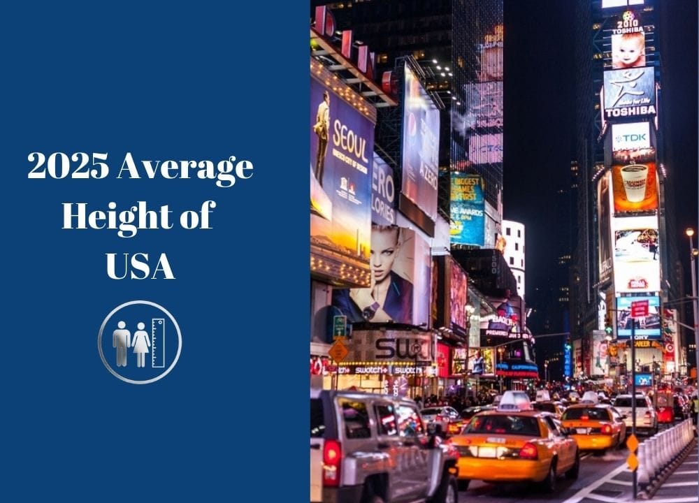 Average Height of the USA 2026 - Wanna Be Taller